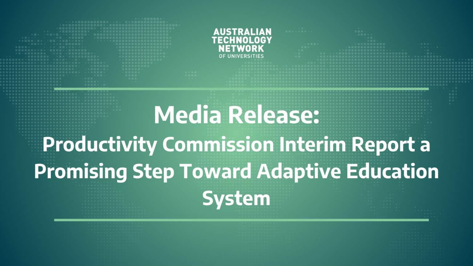 Productivity Commission Interim Report a Promising Step Toward Adaptive ...